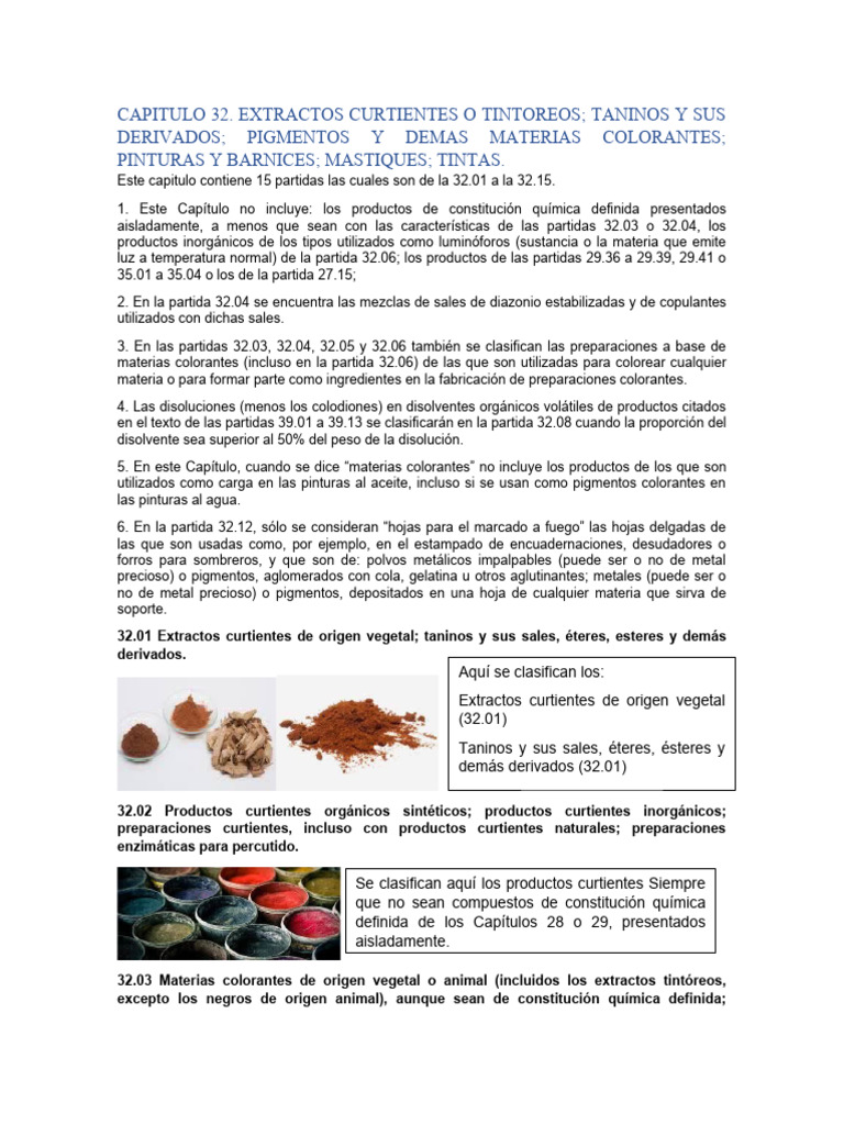 Extractos y Colorantes de Origen Animal | PDF | Pintar | Pinturas