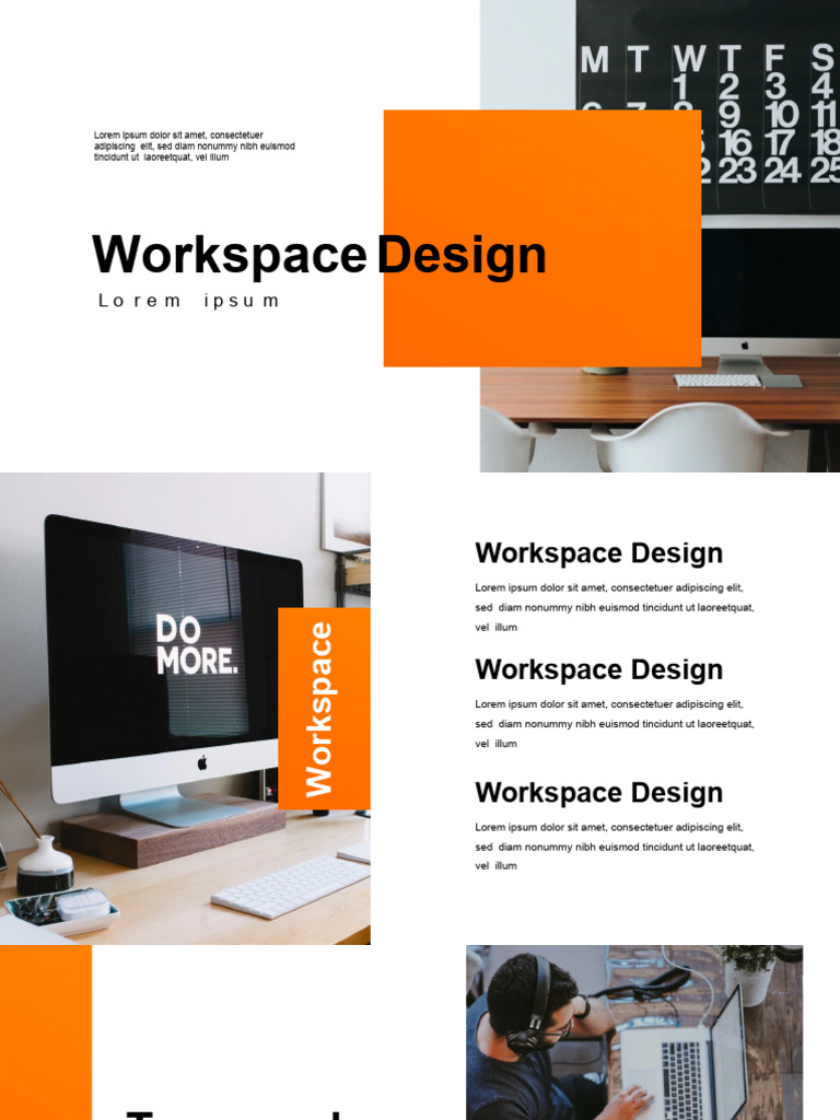 Workspace PowerPoint Design | PDF