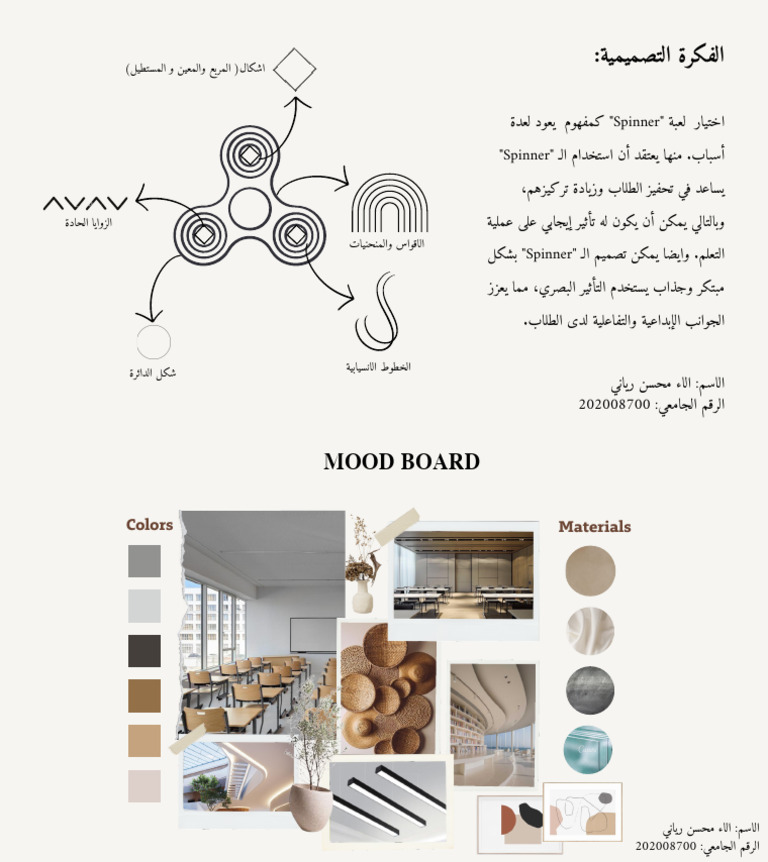 اختبار ميد استديو -فكرة ,مود بورد | PDF