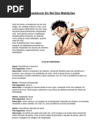 Sukuna (Todos Os 20 Dedos) | PDF | Física | Vida