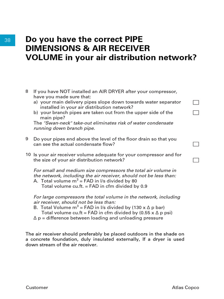 Compressor Installation Guide 39 | PDF | Technology & Engineering
