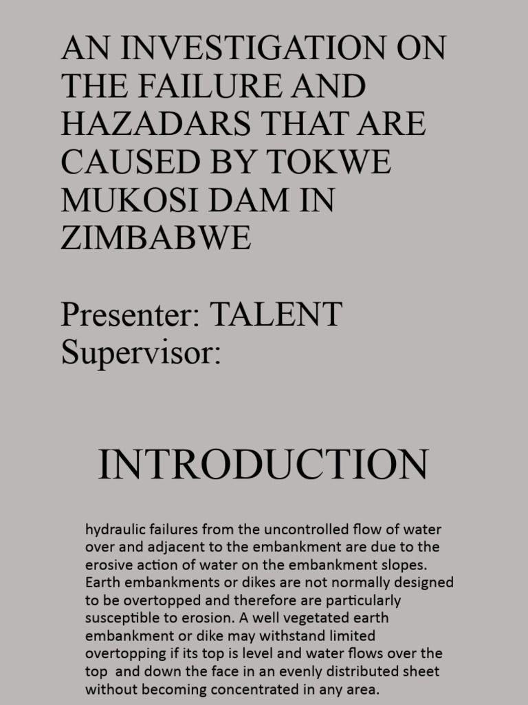 Tokwe Mukosi Talent Final | PDF