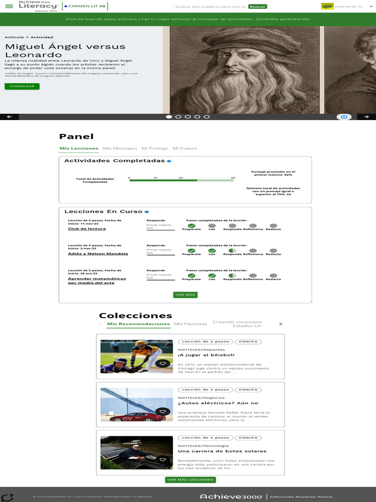 Achieve3000 Portada | PDF