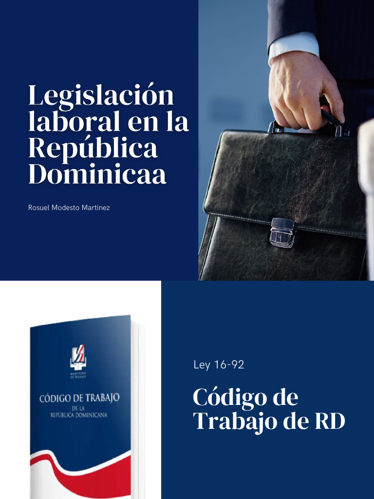 Codigo de Trabajo de RD | PDF | Derecho laboral | Justicia