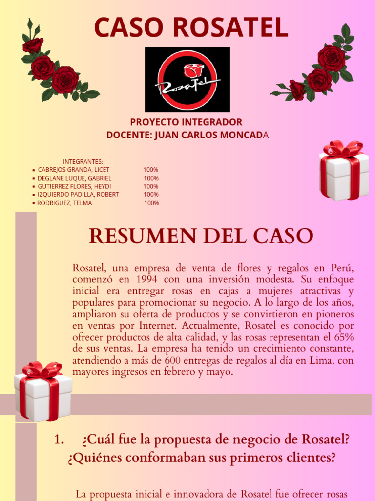 Caso II Rosatel | PDF | Negocios