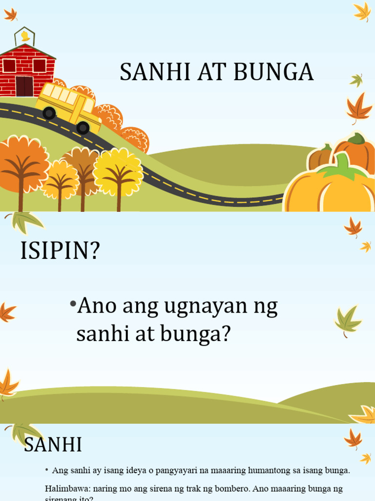 Sanhi at Bunga | PDF