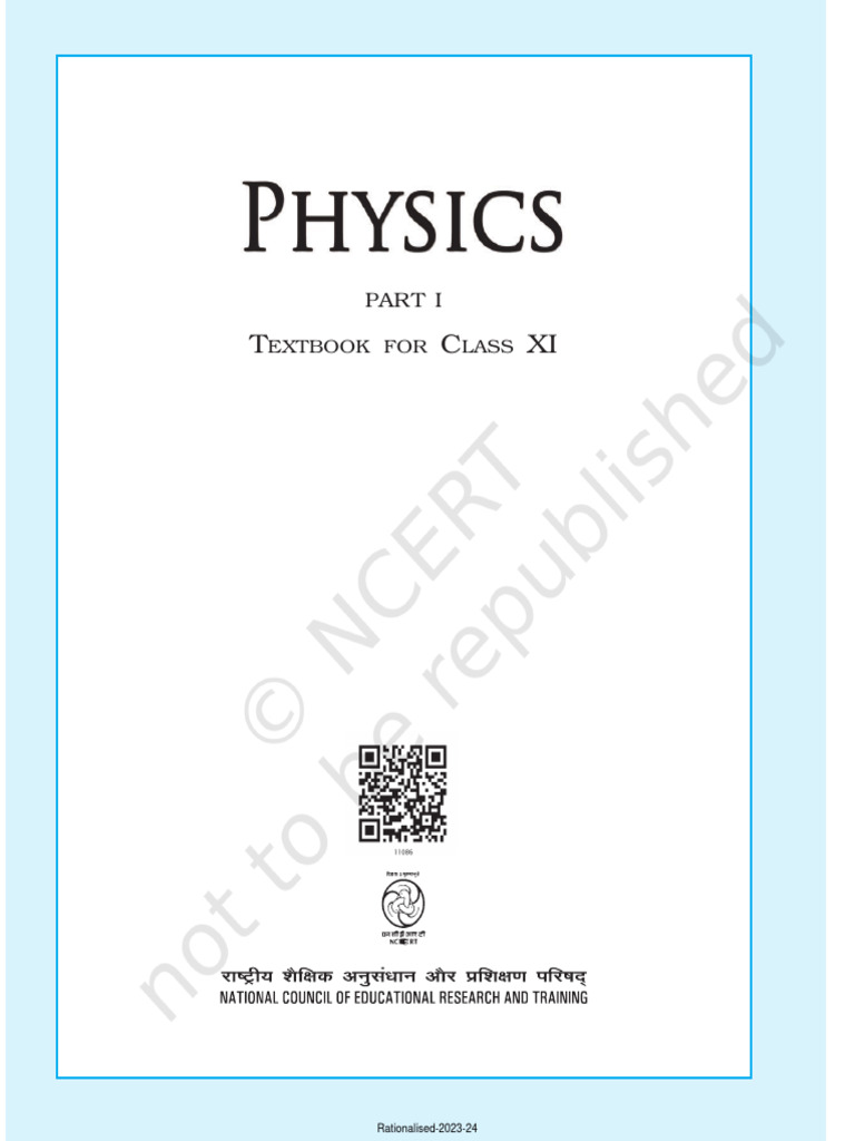 Physics Xi 01 | PDF | Rotation Around A Fixed Axis | Newton's Laws Of ...