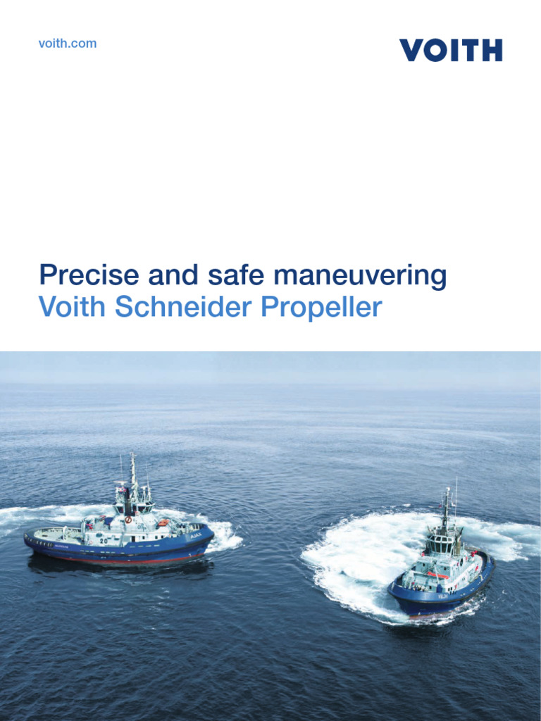 Voith Schneider Propeller Overview | PDF | Propeller | Thrust
