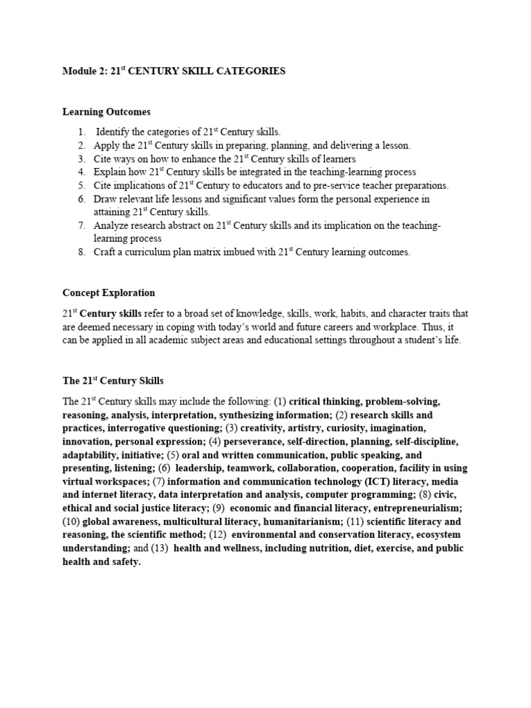 Module 2 | Download Free PDF | Educational Assessment | Critical Thinking