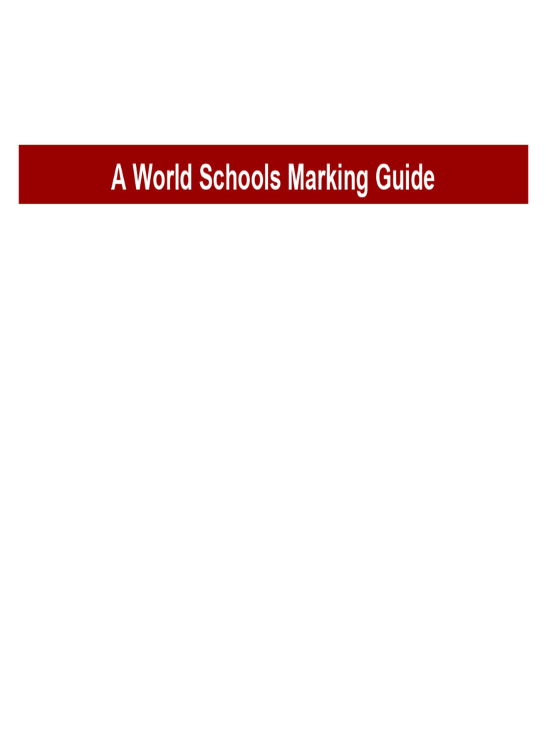 Ws Scoring Guide Pdf Argument