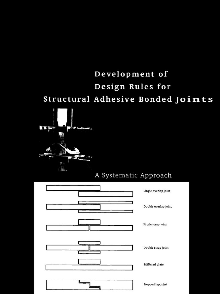 Development of Design Rules For Structural Adhesive Bonded Joints | PDF