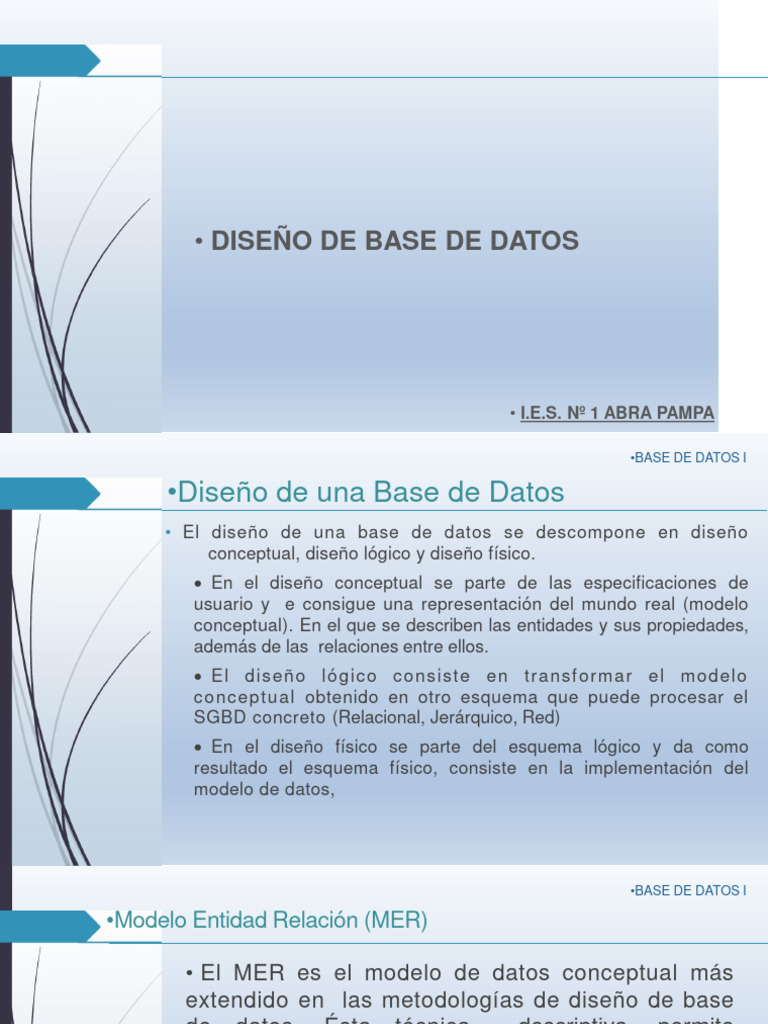 Base de Datos U - 2 | PDF | Bases de datos | Informática