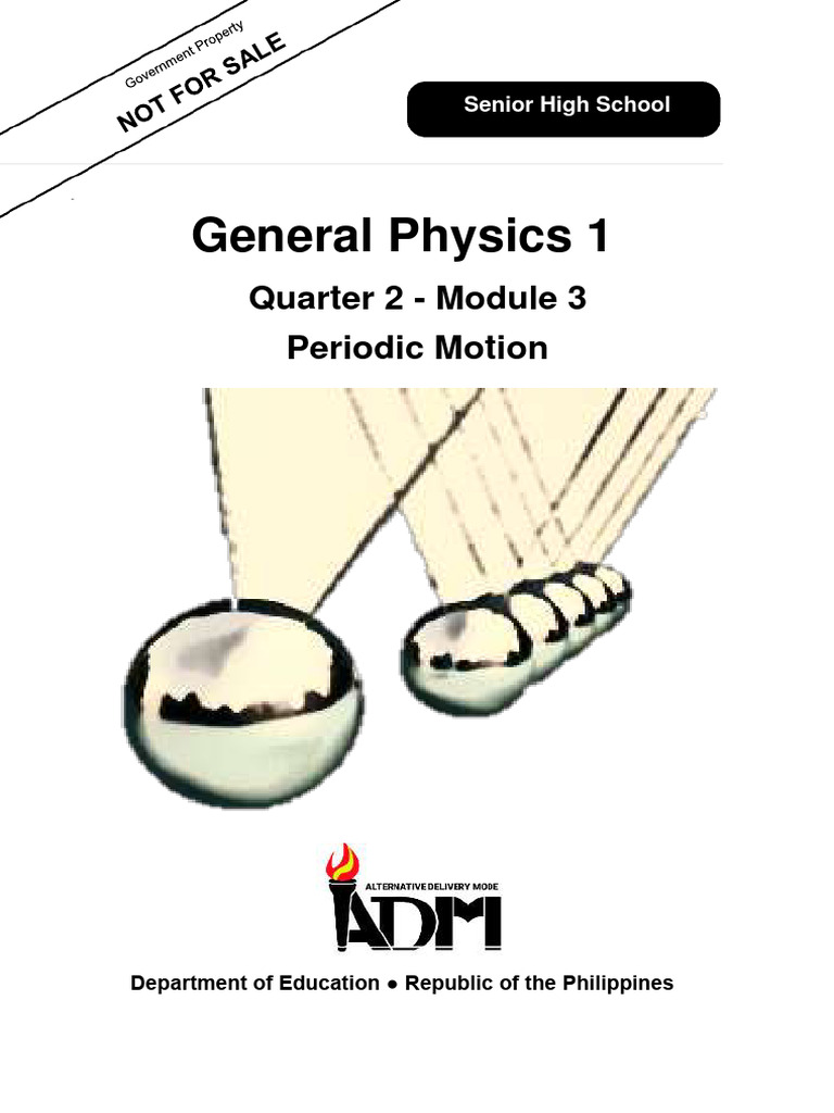 GeneralPhysics1 12 Q2 Module3 Periodic-Motion | PDF | Oscillation | Frequency
