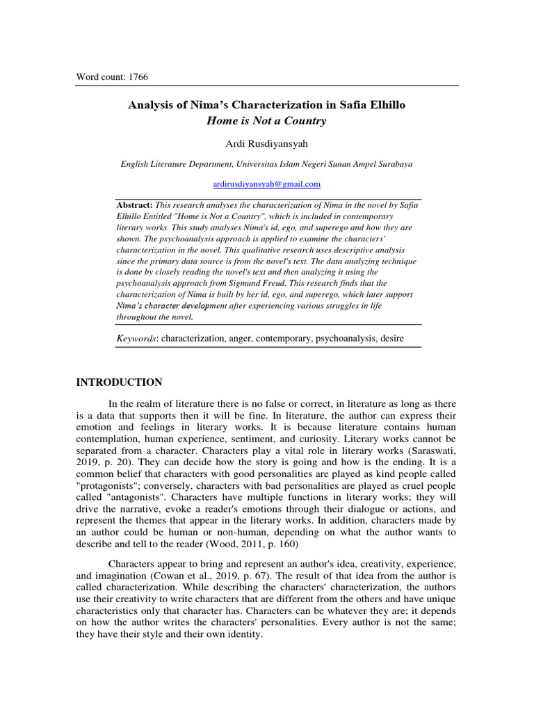 Ardi Rusdiyansyah - Final Assignment - 03040321094 | PDF | Id | Psychoanalysis