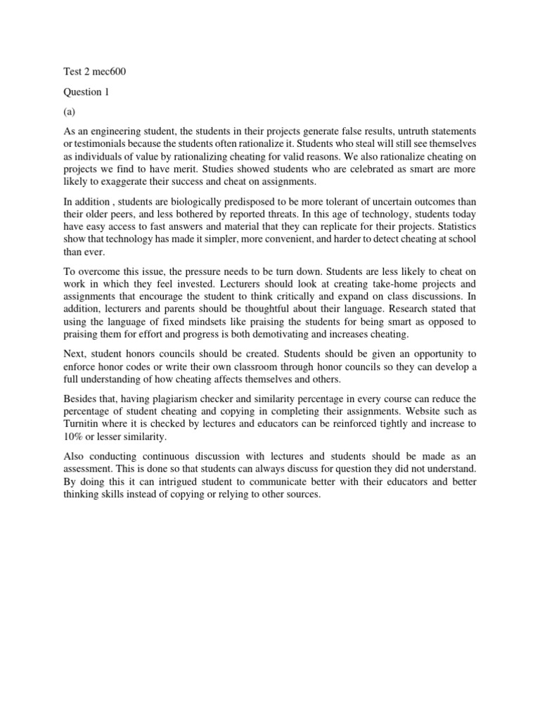 Sample Answer Test 2 MEC600 | PDF | Cost Of Living | Inflation