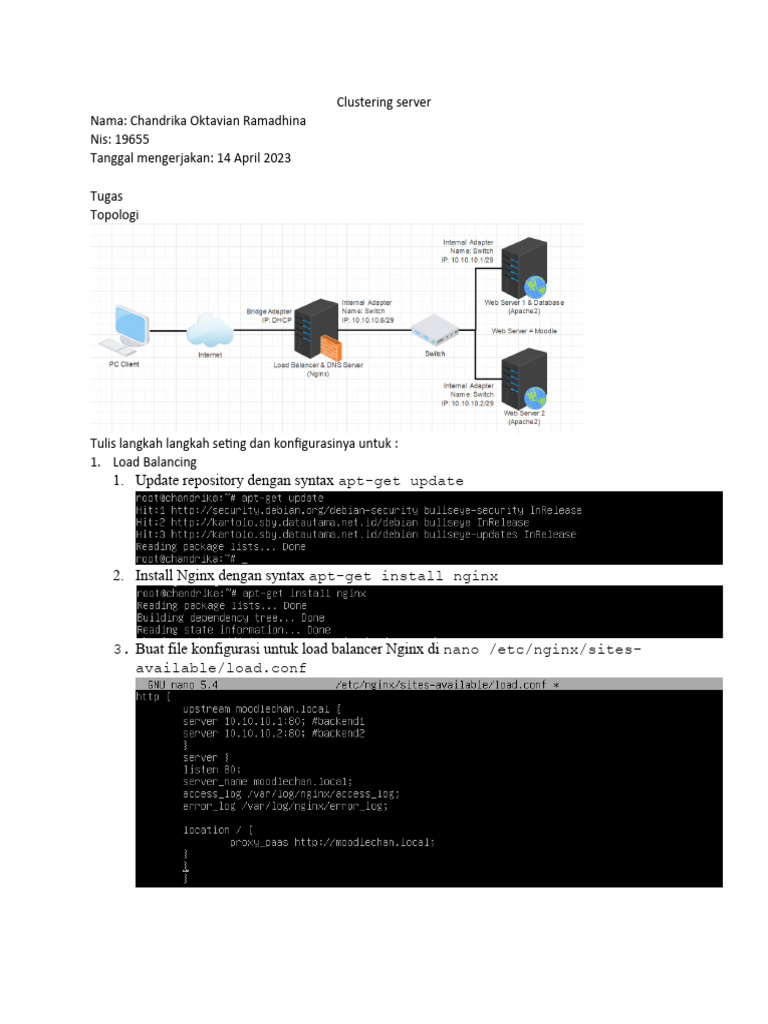 Clustering Server | PDF