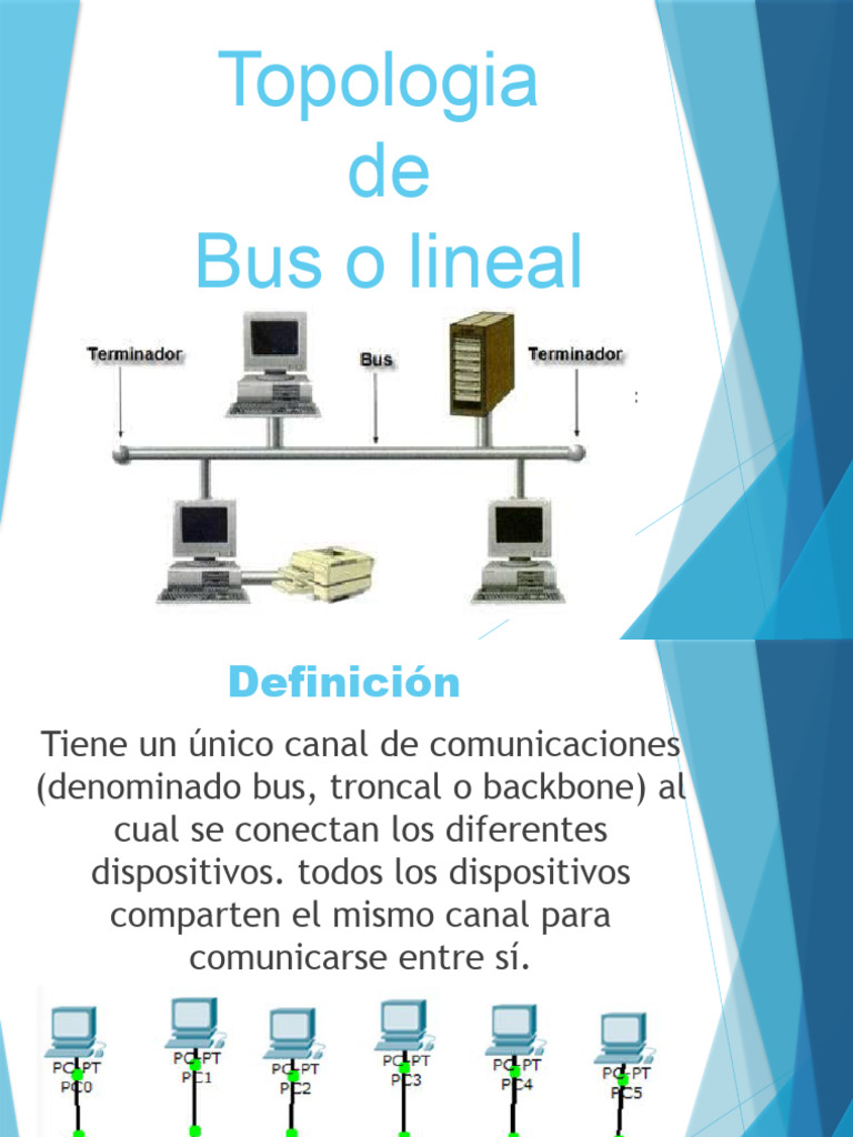 Topologia Bus o Lineal | PDF
