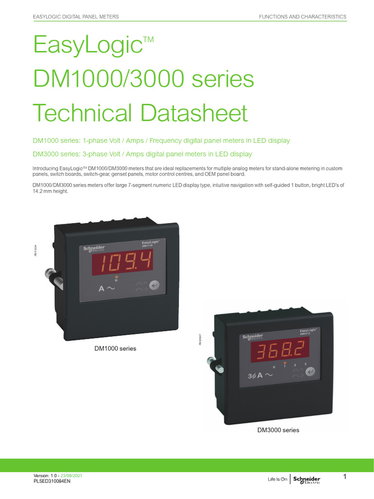 DM1000 - 3000 | PDF | Power Supply | Light Emitting Diode