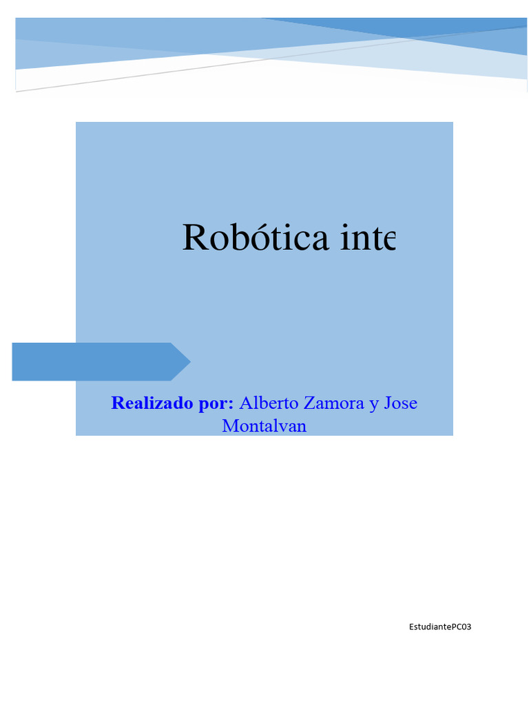 ROBOTICA | PDF
