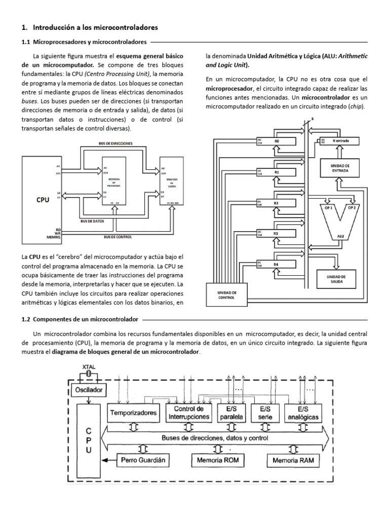 Introducción A Los Microcontroladores | PDF