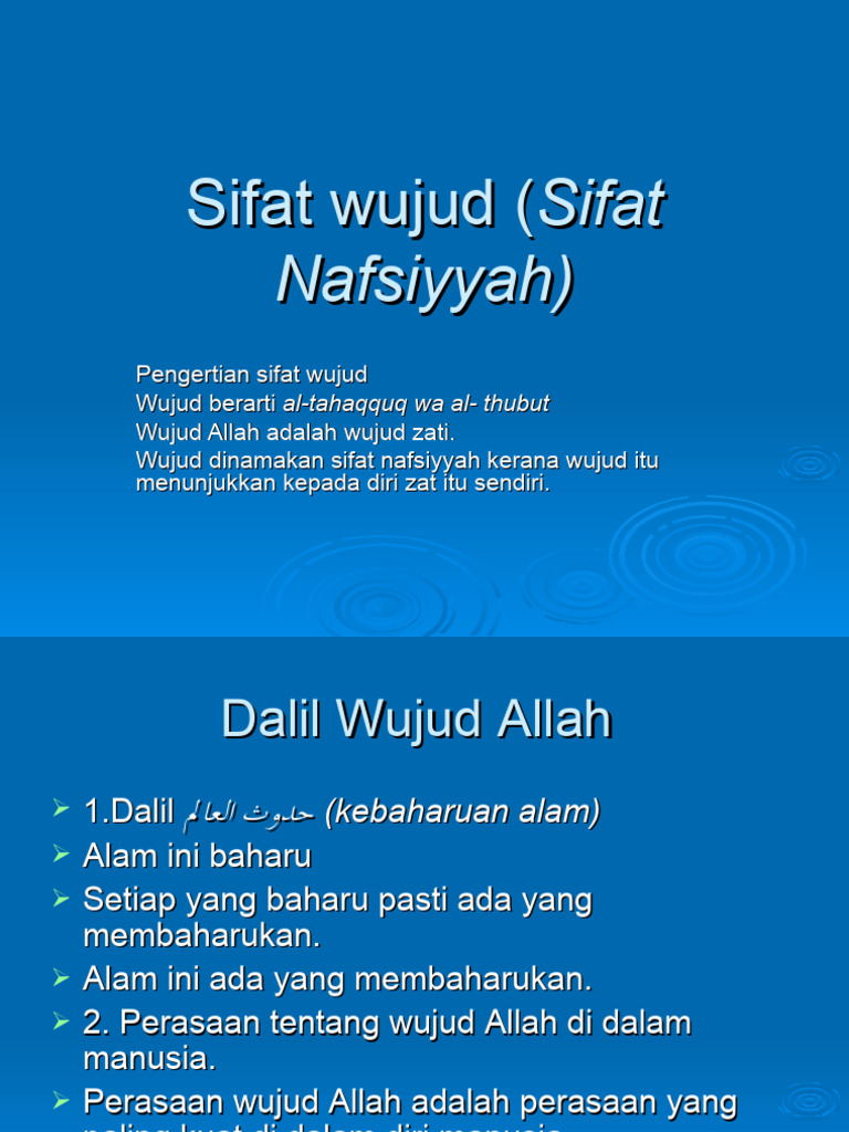 Sifat Sifat Allah SWT | PDF