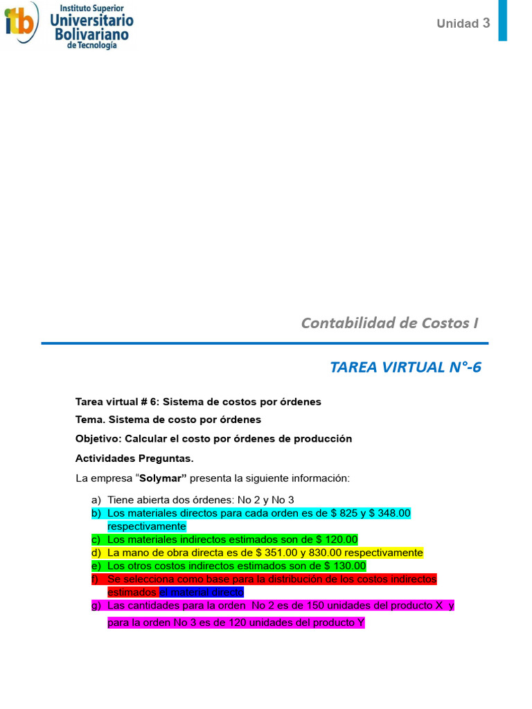 Tarea Virtual # 6 Casi Lista | PDF | Economias | Business