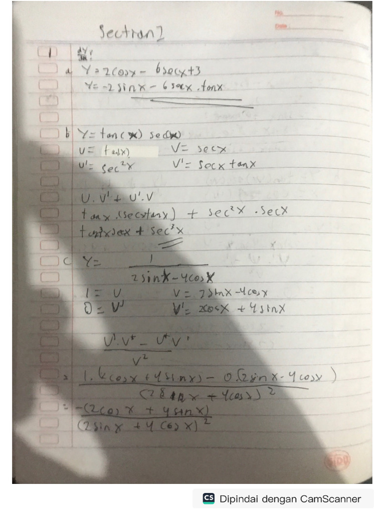 Latihan PHB Mat Minat | PDF