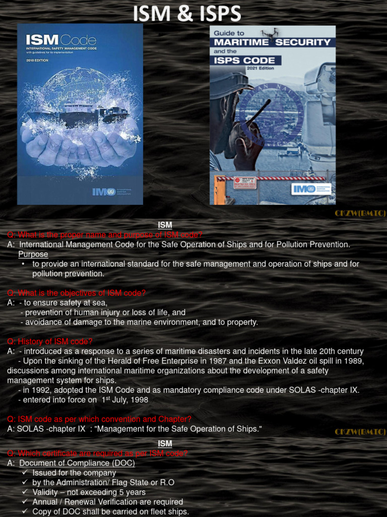 Ism+ Isps | PDF | Risk | Risk Assessment