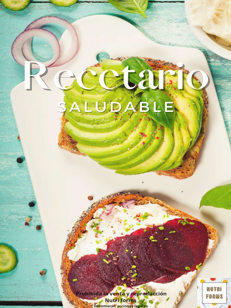 Recetario Saludable 1 | Descargar gratis PDF | Cilantro | ensalada