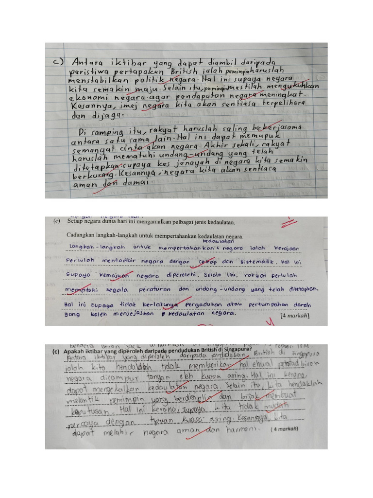 Contoh Esei Pelajar | PDF