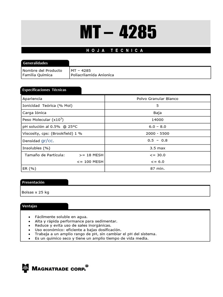 HT MT-4285 | PDF | Metrología | Química analítica