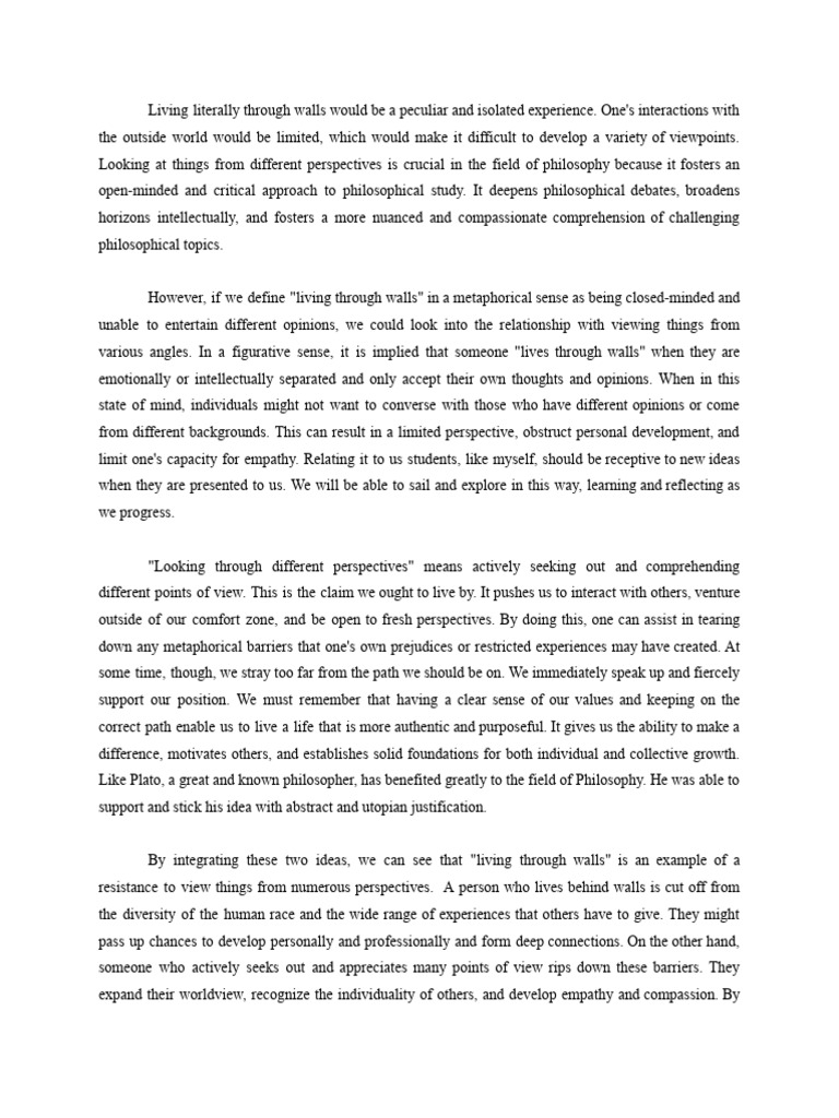 Integration Paper | PDF | Truth | Fallacy