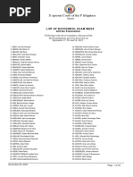 Full List of Passers | PDF
