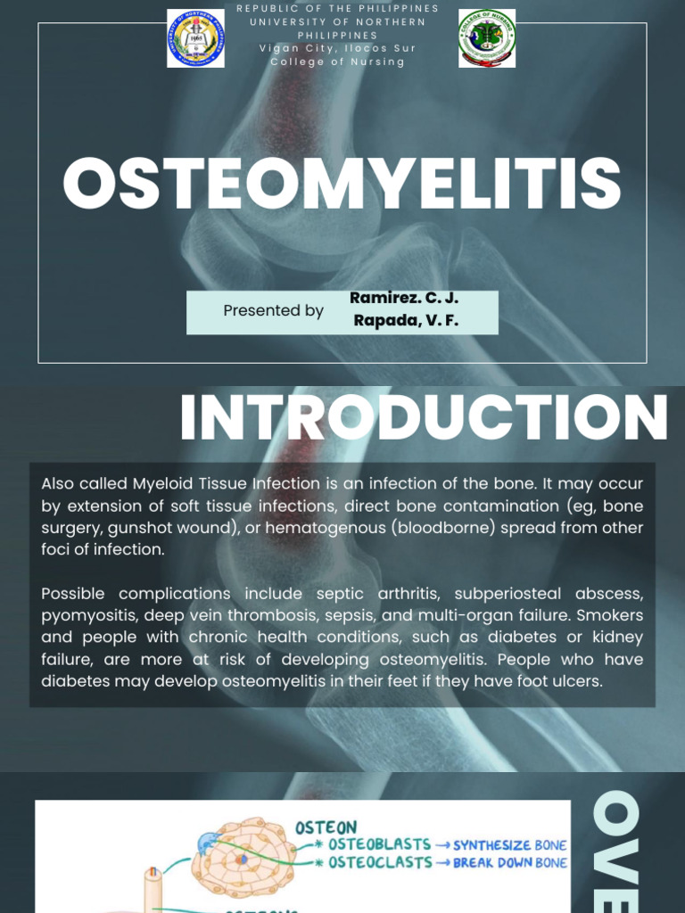 Osteomyelitis | PDF | Surgery | Medical Imaging
