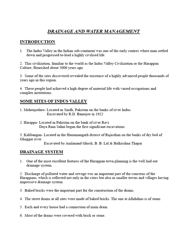 Drainage Notes | PDF | Environmental Engineering | Water