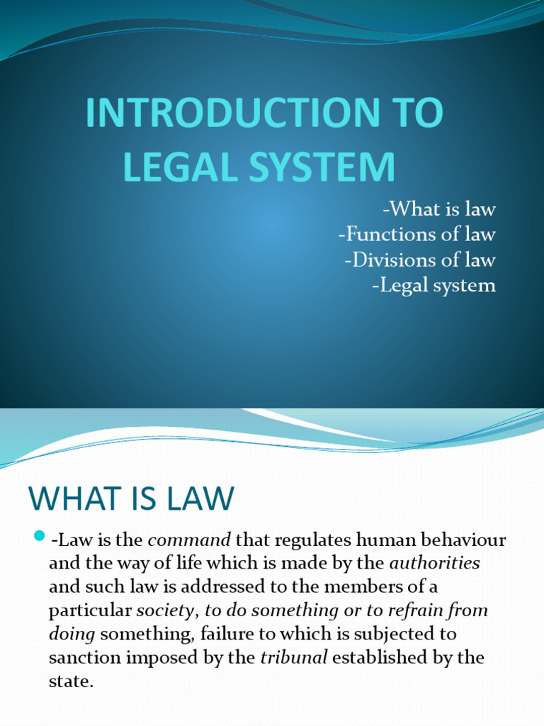 What is law (1) | PDF | Malaysia | Justice