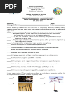 Grade 5 Summative Test in Epp 2025 | PDF