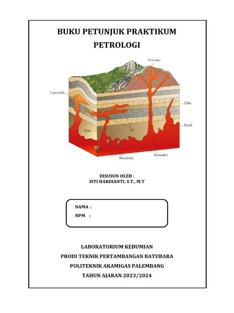 Modul Petunjuk Prak. Petrologi | PDF | Sains & Matematika | Teknologi ...