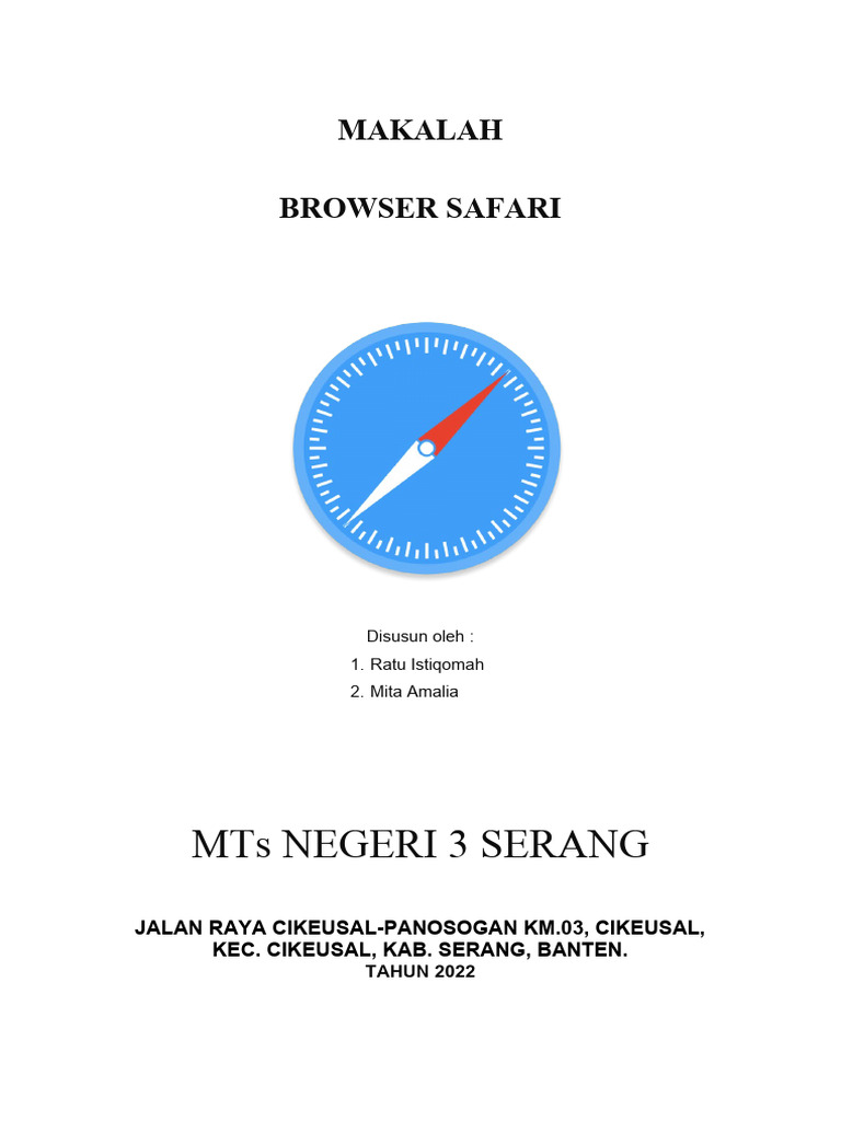 Sejarah dan Fitur Safari | PDF