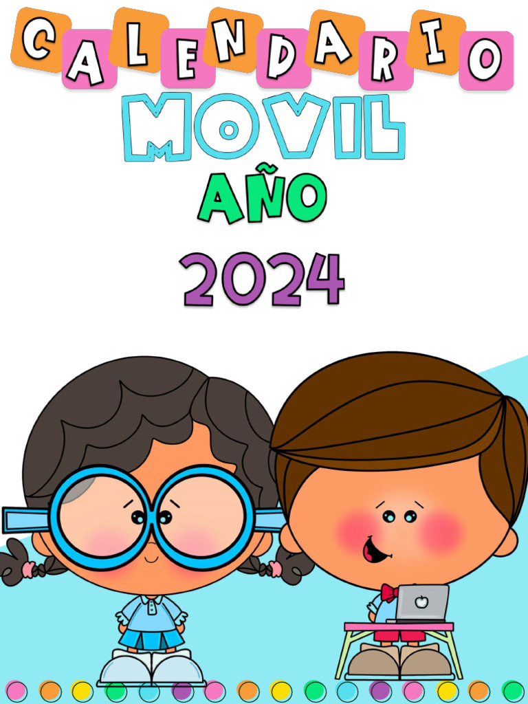 Calendario Movil 2024 2025 | PDF