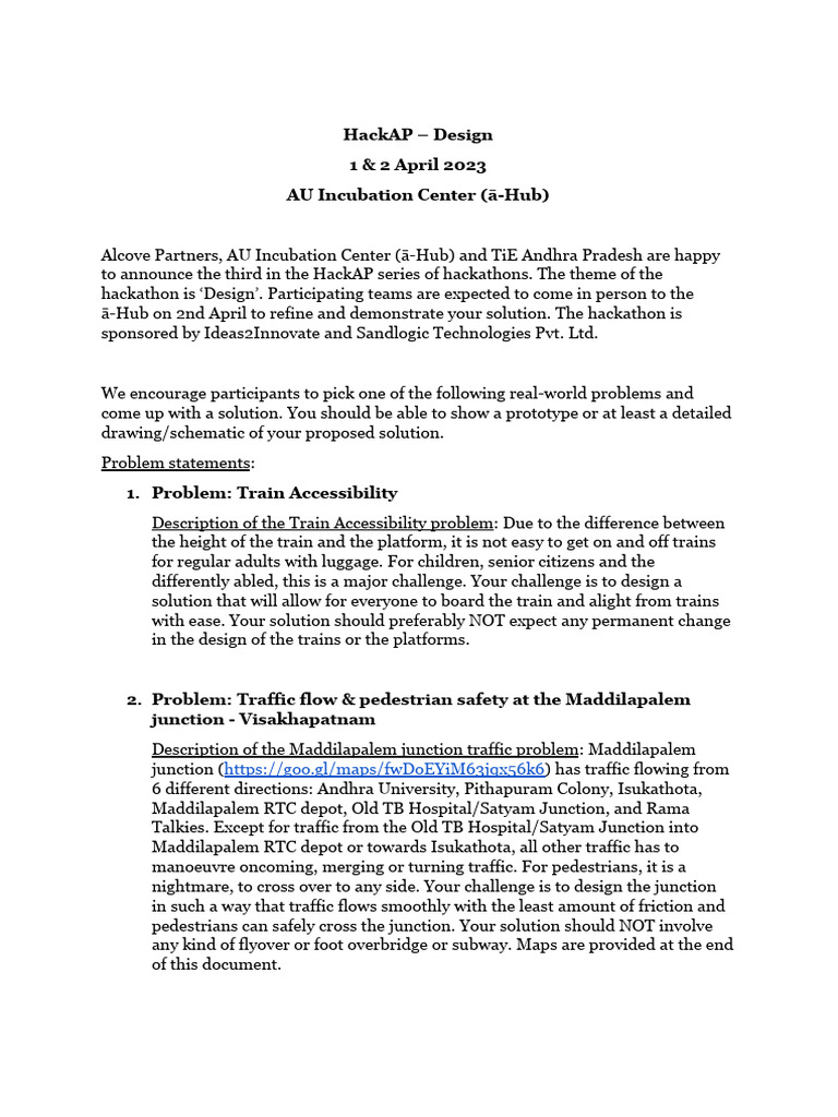 Hackap Design Problem Statements | PDF | Recycling