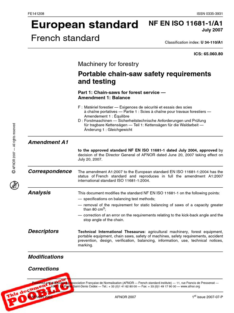 European Standard | PDF | International Organization For ...