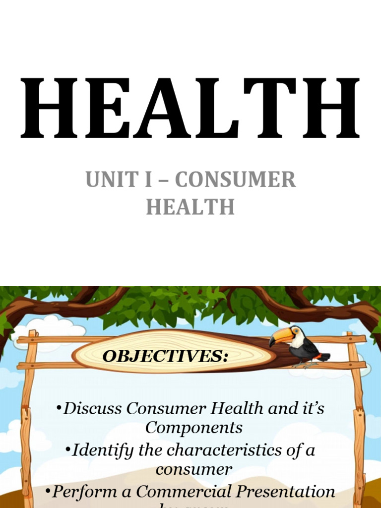 Consumer Health | PDF | Economies