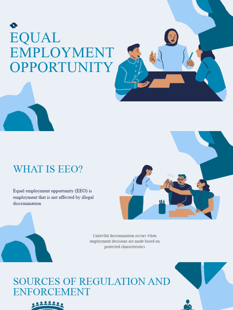 Equal Employment Opportunity | PDF | Sexual Harassment | Disability