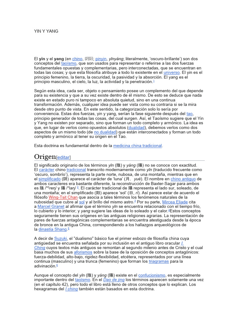 YIN Y YANG | PDF | Yin y yang