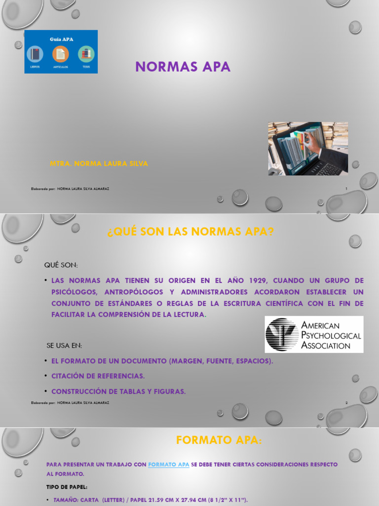Normas Apa | PDF | Estilo apa | Comunicación escrita