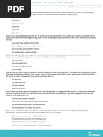 Triage ESI Practice Questions | PDF | Nausea | Emergency Department