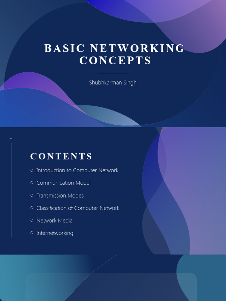 Basic Networking Concepts | PDF | Computer Network | Network Switch
