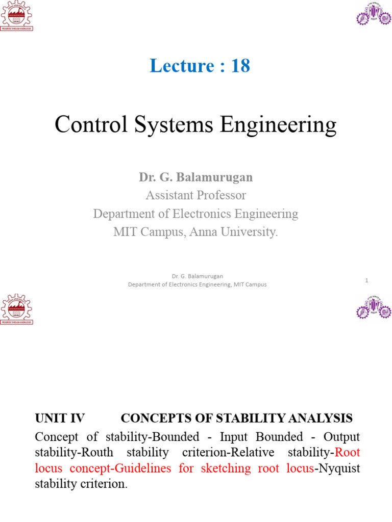 Rootlocus | PDF | Mathematics | Electrical Engineering