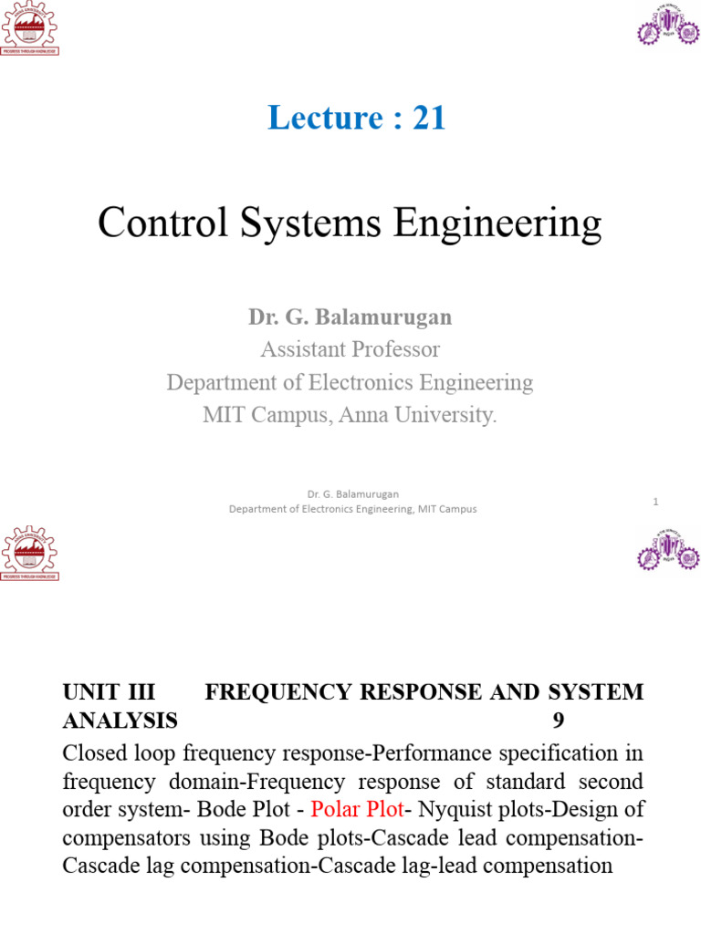 Polarplot | PDF | Systems Theory | Control Engineering